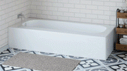 Bathtub to Shower Conversion Kit - Tub Cut Out for Elderly | Quick Tub